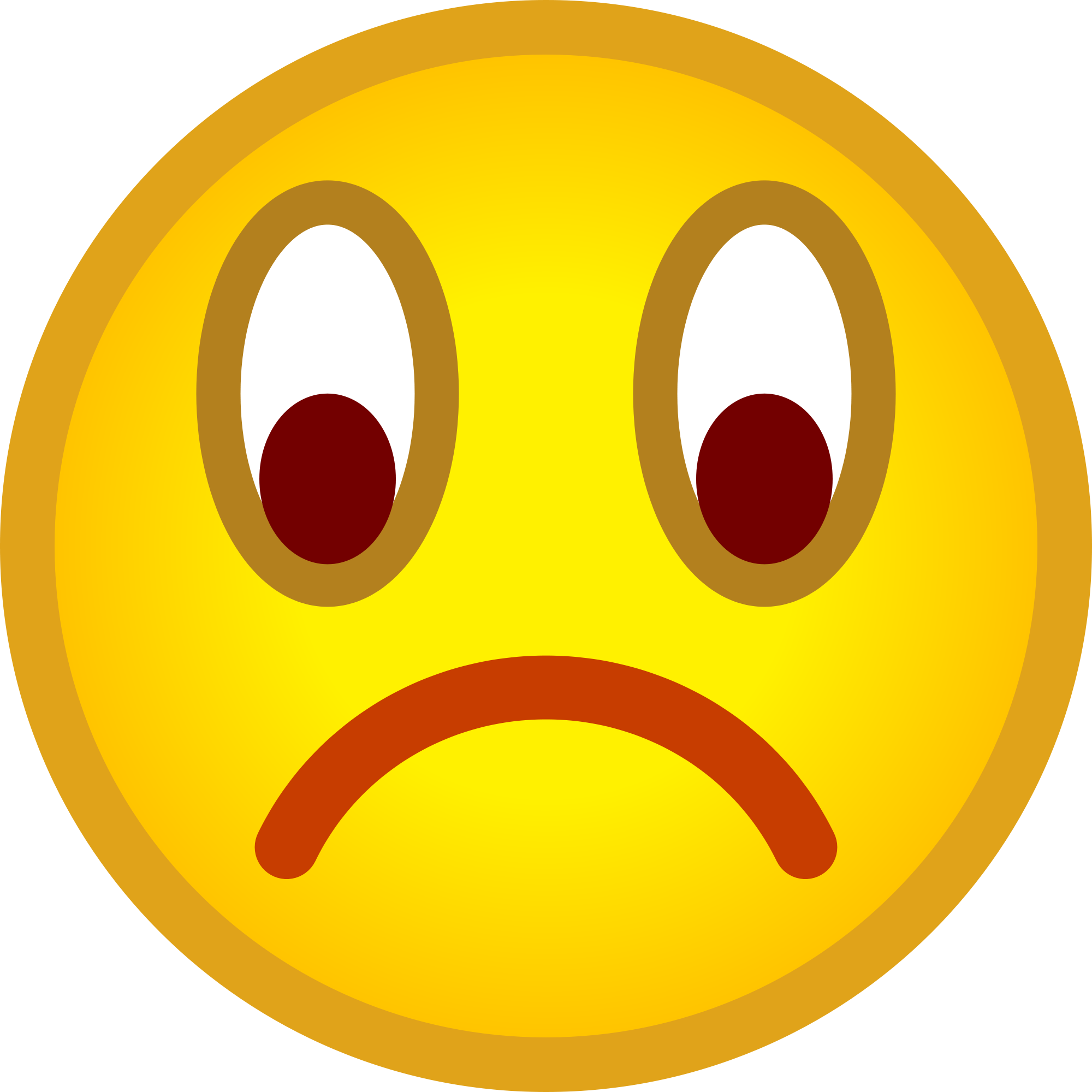 Download Pix For Clip Art Smiley Face Sad - Clip Art Of Sad Face PNG ...