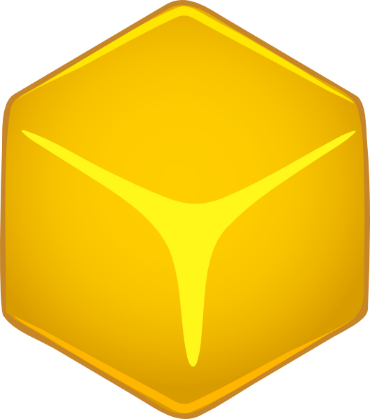 Yellow Cube Clipart - Free Transparent PNG Download - PNGkey