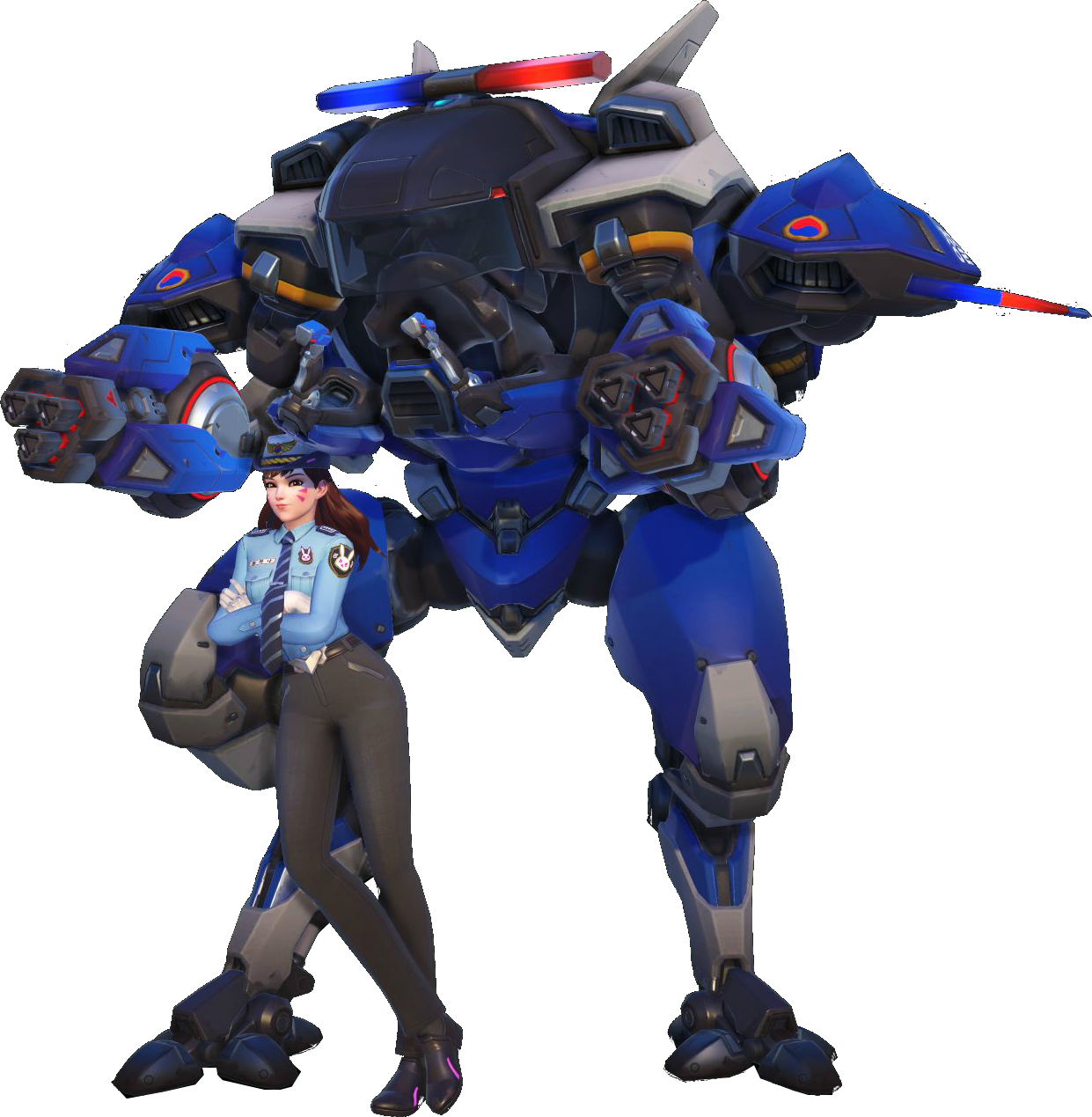 Dva After War - Overwatch Dva Skin - Free Transparent PNG Download - PNGkey