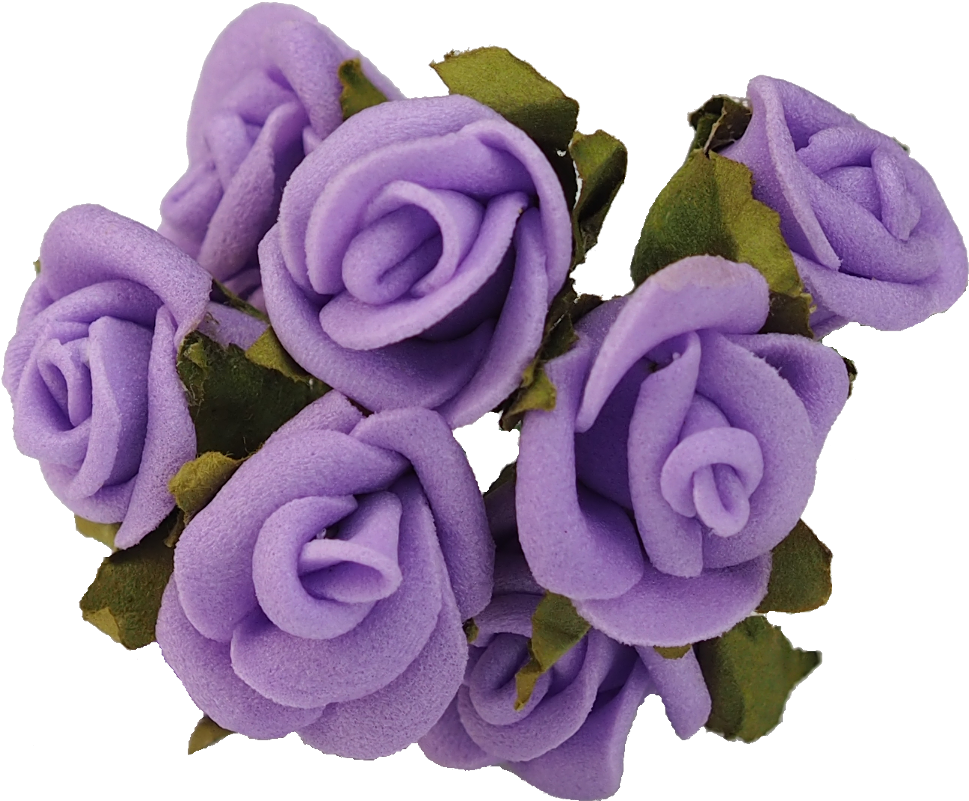 Download Purple Rose Lavender Flower - Violet Rose Png PNG Image with ...