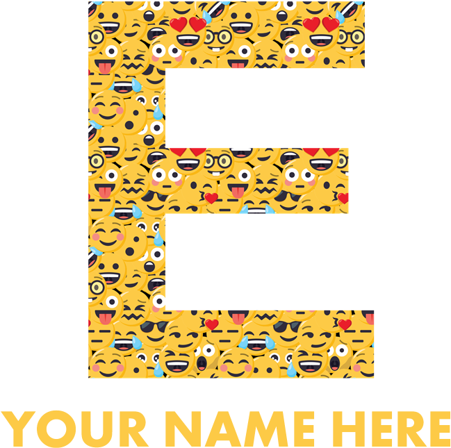 Download Favorite - Emoji Letter E PNG Image with No Background ...