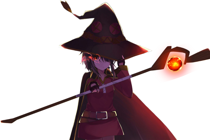 Download Megumin Render PNG Image with No Background - PNGkey.com