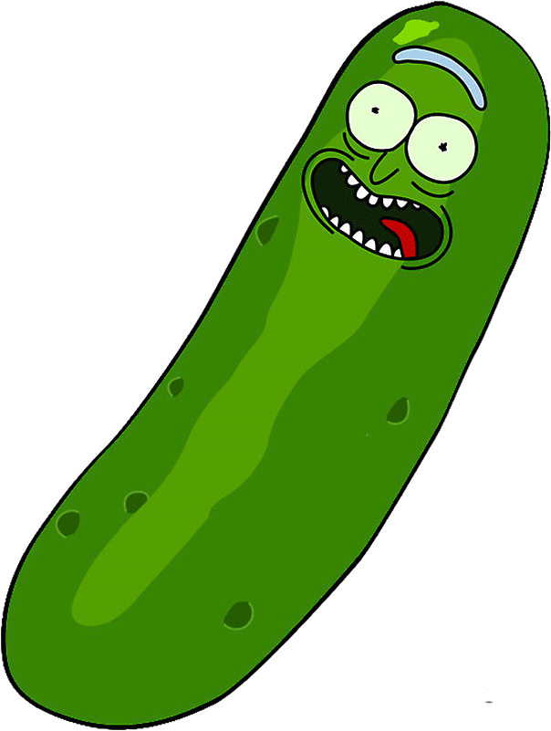 Download Pickle Rick From Rick And Morty Clipart - Pickle Rick Drawing ...