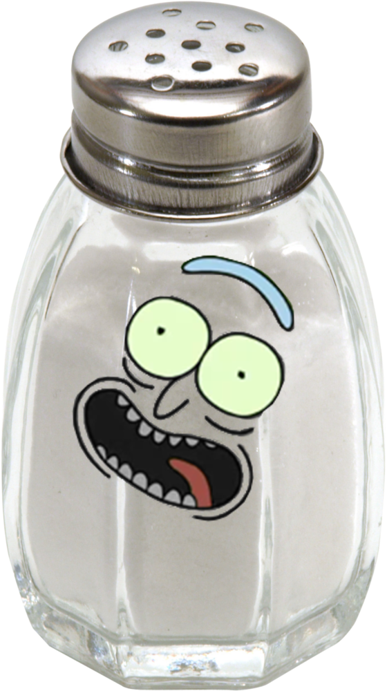 Rick , - Clear Background Salt Shaker - Free Transparent PNG Download ...