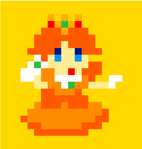 Daisy Mario Maker - Illustration - Free Transparent PNG Download - PNGkey