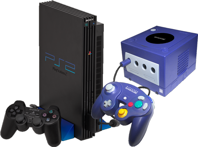 Download 0tsjg3c - Playstation 2 Console Slimline Black (ps2) PNG Image ...