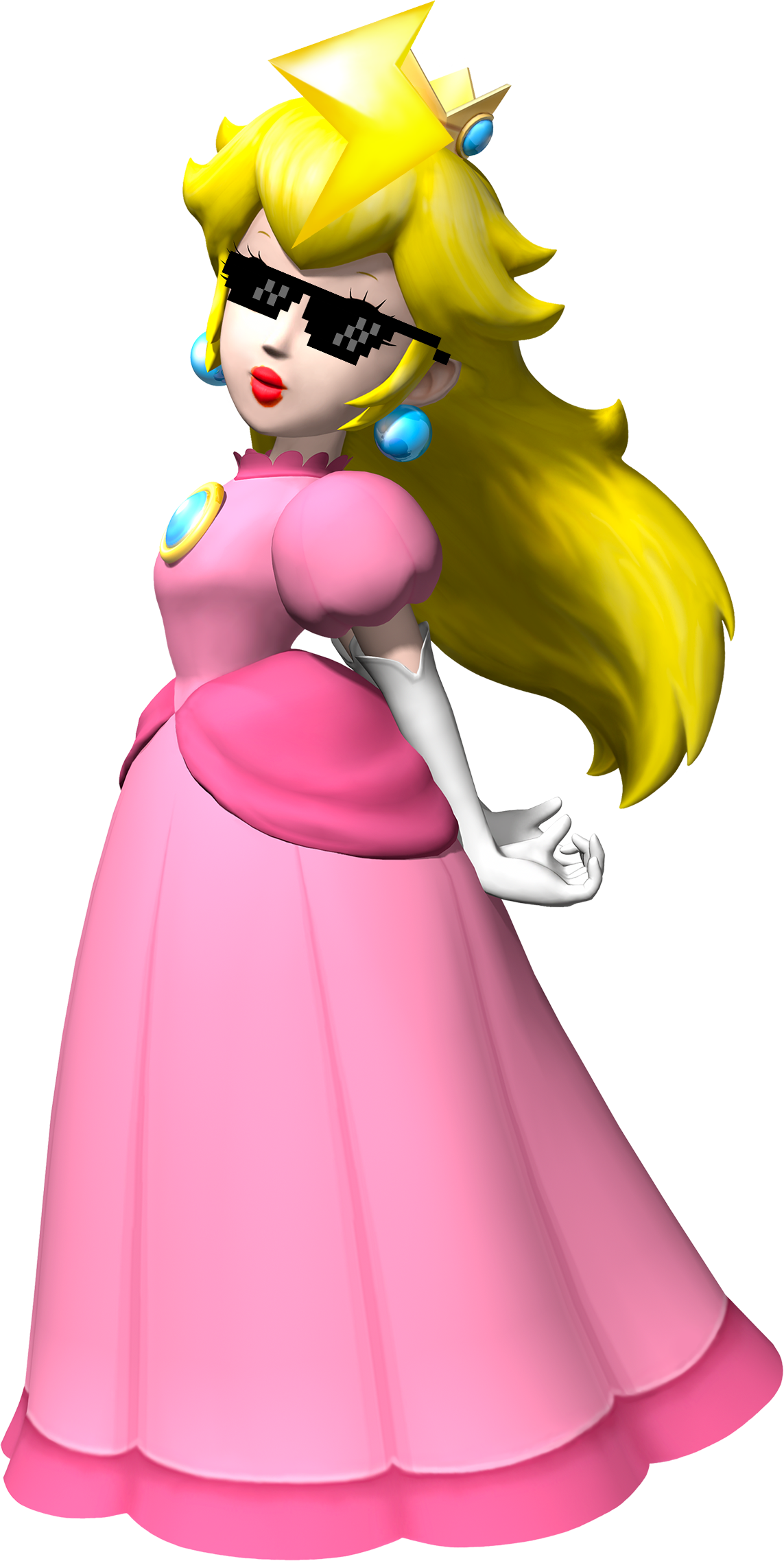 Princess Peach Clipart Fantendo - Mario Kart Princess Peach - Free Transparent PNG Download - PNGkey
