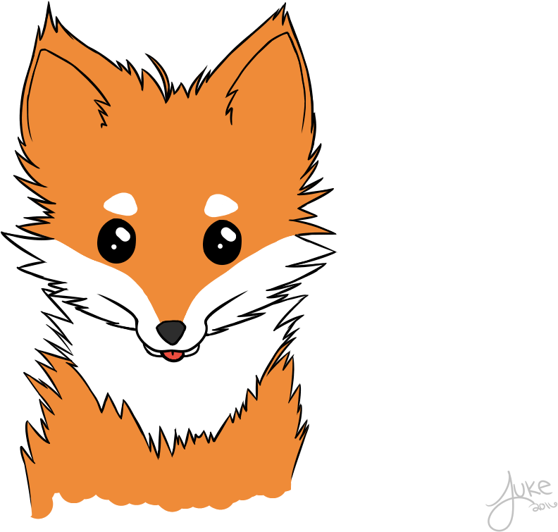 Download Cute Fox PNG Image with No Background - PNGkey.com
