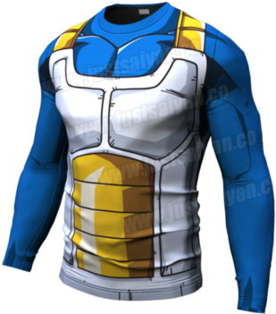Download Vegeta Cell Armour - Mens Dragon Ball Son Vegeta Tops Sport ...