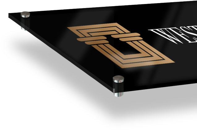 Download Acrylic Signs Are Excellent Choices For A Simple Yet - Wood ...