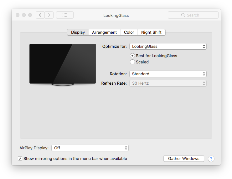 Open Up Your Display Settings And If Connected Properly, - Macos 144hz ...