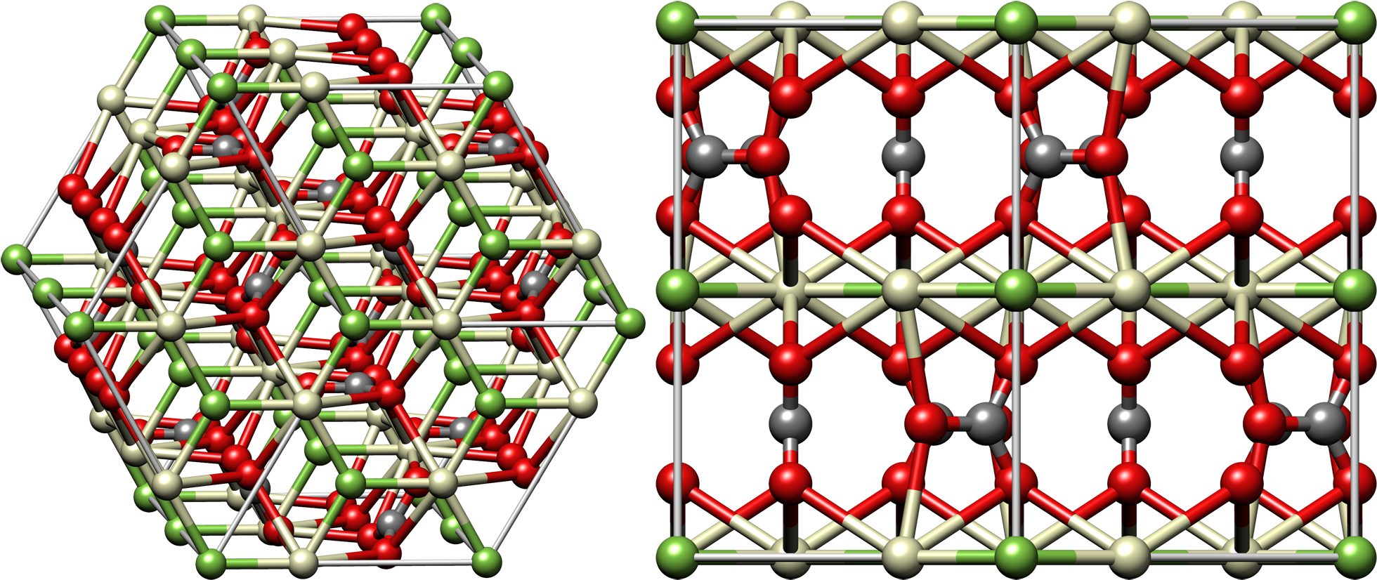 Download Bastnaesite Crystal Structure - Terbium Oxide Crystal ...