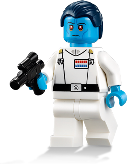 Download Admiral Thrawn™ - Admiral Thrawn Lego Figure PNG Image with No ...