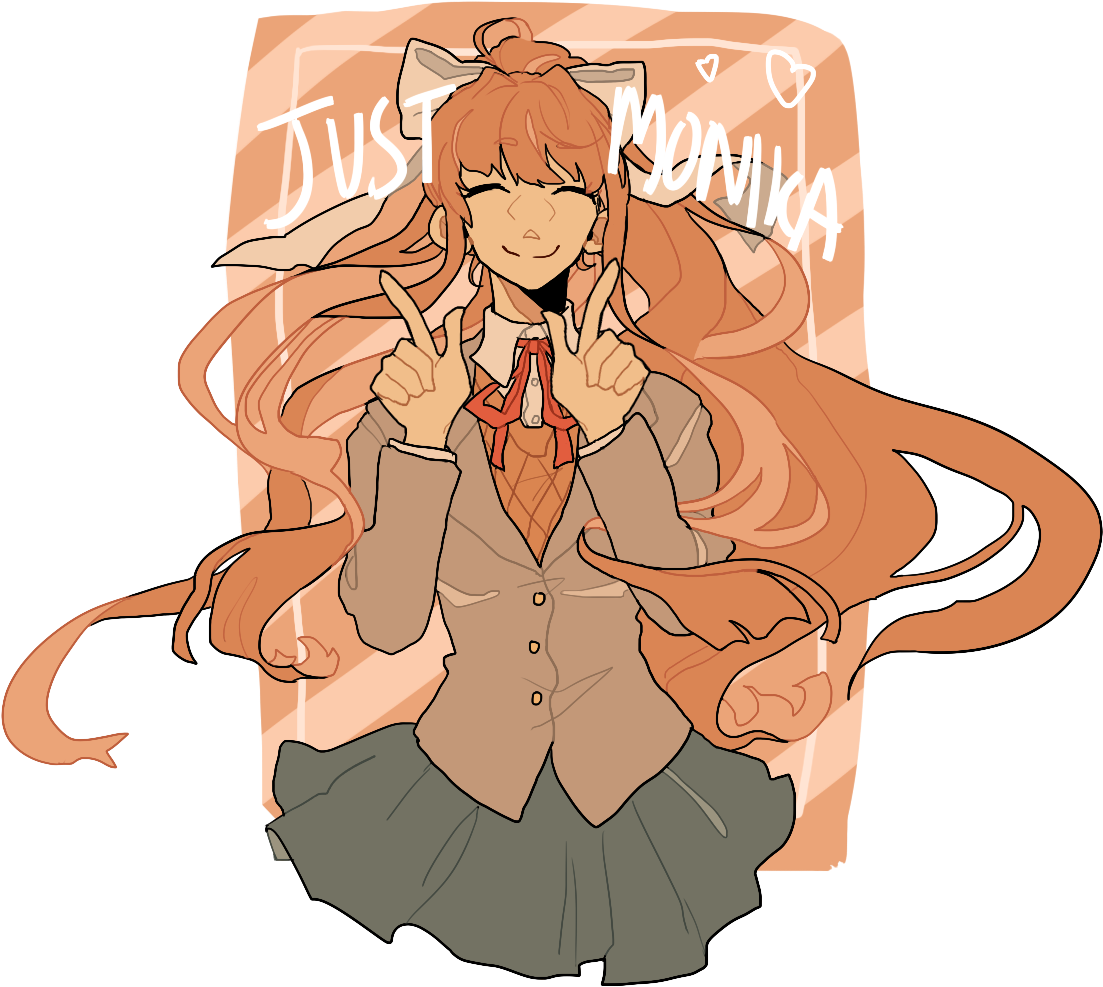 Doki Doki Literature Club - Video Game - Free Transparent PNG Download ...