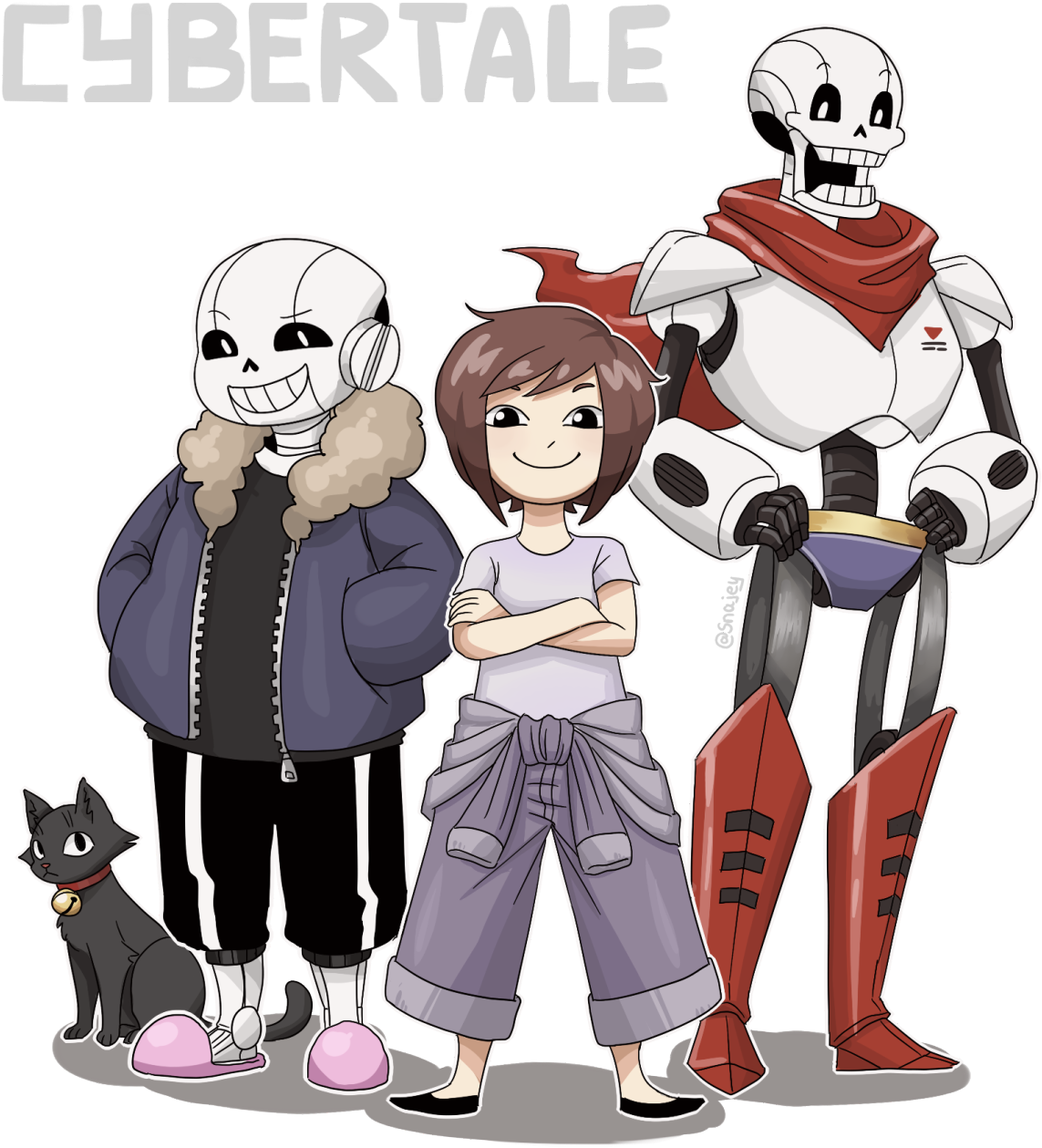 Au,sans,undertale Персонажи,papyrus - Undertale Cybertale - Free ...