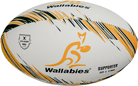 Download Gilbert Rugby Supporter Australia Sz - Gilbert Rugby Ball ...