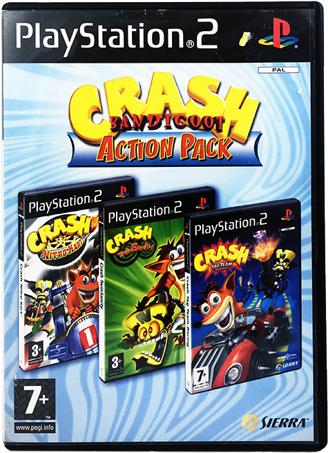 Download Crash Bandicoot Action Pack Playstation 2 Ps2 - Crash ...