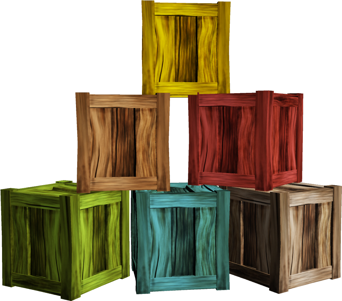 Download Images/woodencrate Lowpoly 01 - Wooden Box PNG Image with No ...