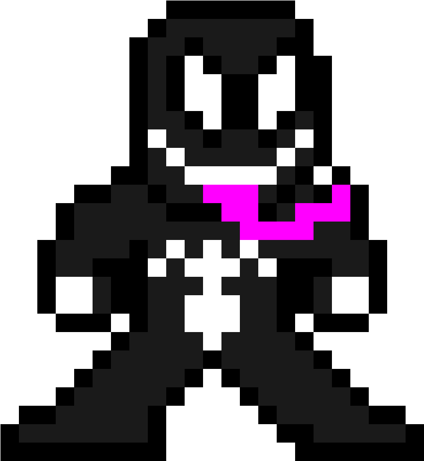Download Venom Sprite - Pixel Art Venom PNG Image with No Background ...