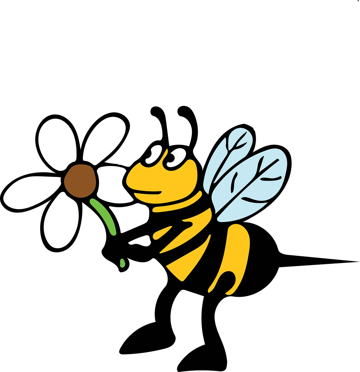 Download Bee Sting Cartoon PNG Image with No Background - PNGkey.com