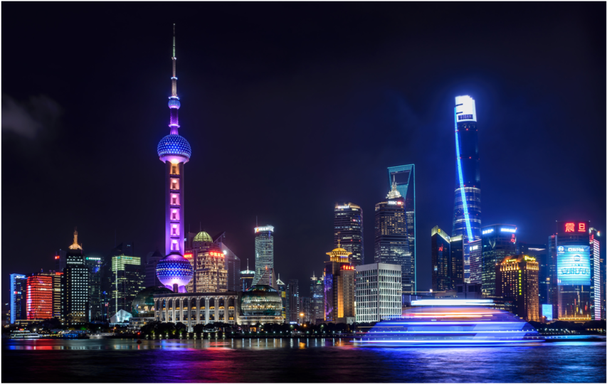 Download Chinese City - Pudong Skyline PNG Image with No Background ...