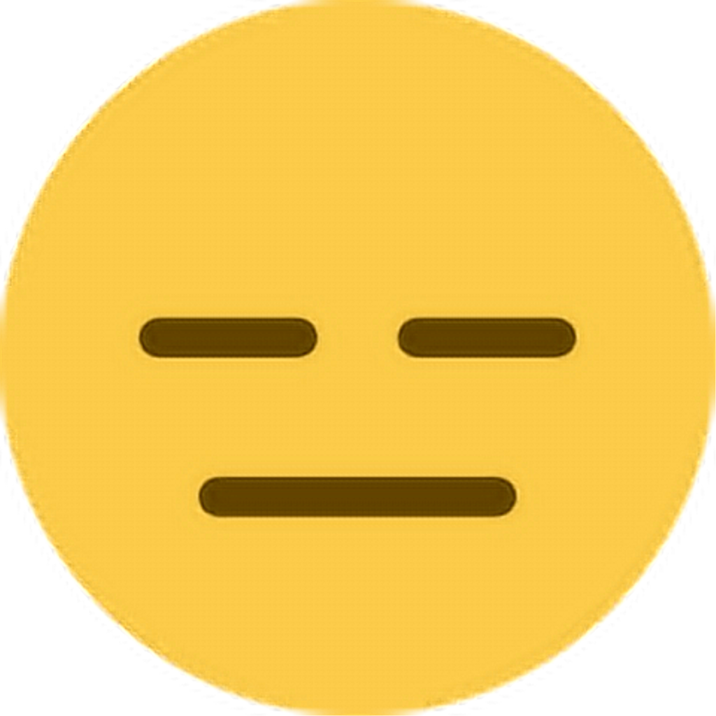 Download Unhappy Upset Linemouth Emoji Emoticon Face Expression ...