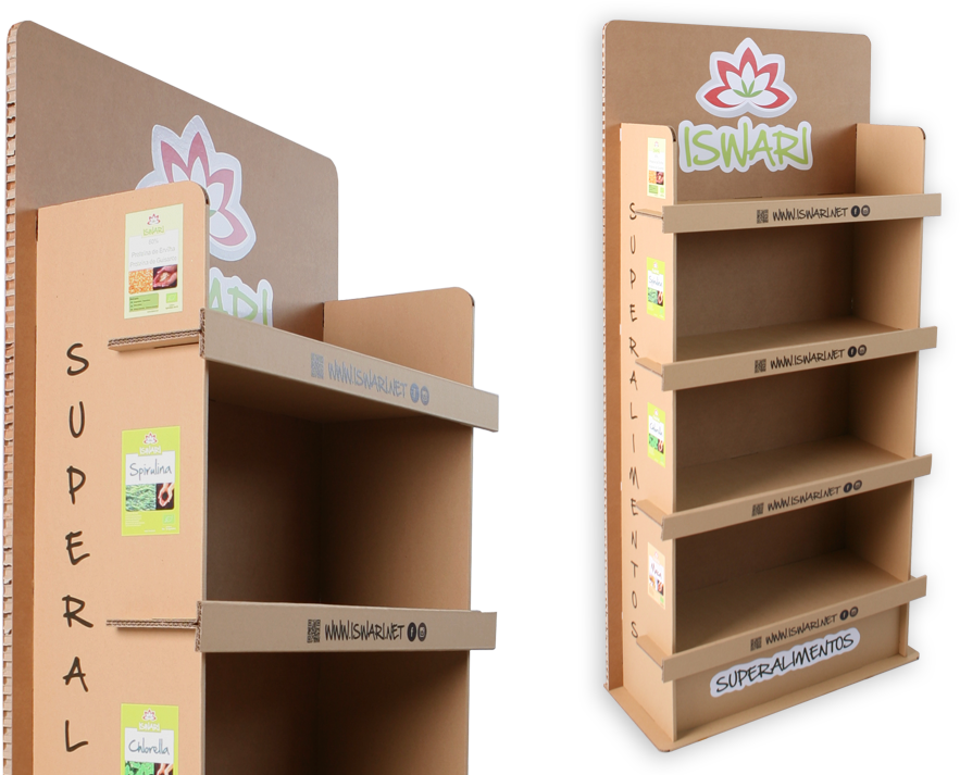 Download Iswari Expositor Ragboard - Display Stand PNG Image with No ...