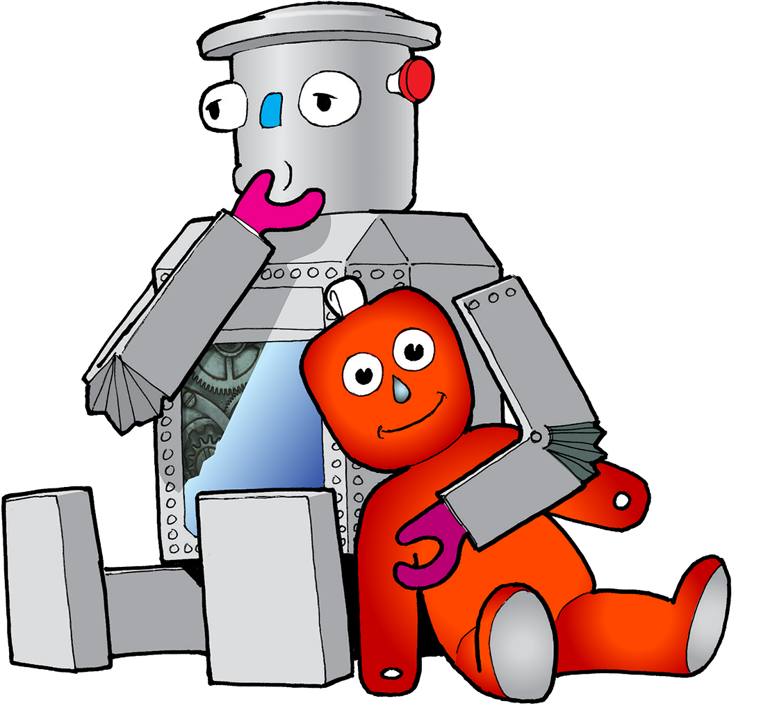 Download Otto Teddy-rob - Cartoon PNG Image with No Background - PNGkey.com