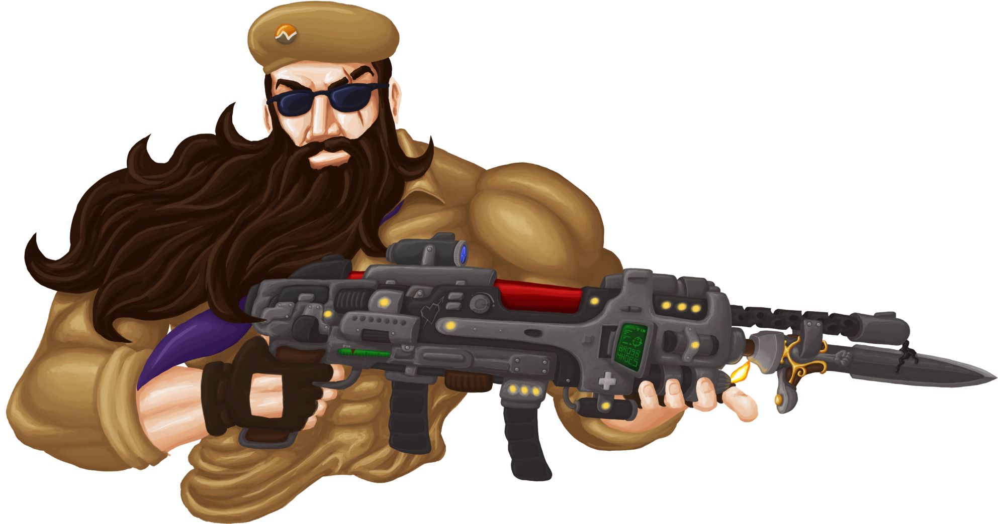 Download Dudebro Ii Is Ready To Shoot/slice You Dude, 'cause - Dudebro ...