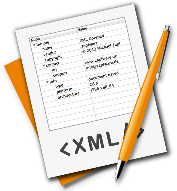 Download Xml Notepad On The Mac App Store - Xml PNG Image with No ...