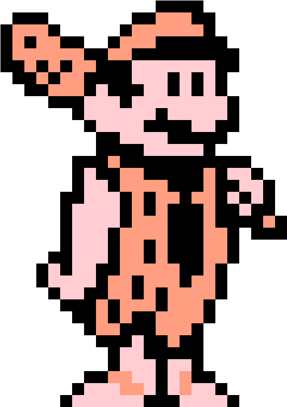 Download Flintstone Mario - 7 Grand Dad Sprite PNG Image with No ...