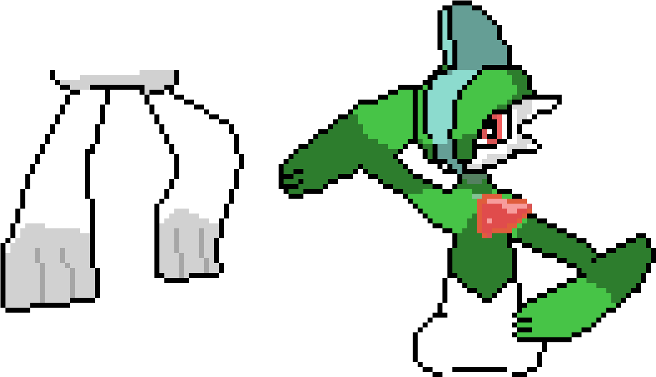 Download Gallade Sprite By Itsowl - Sprite PNG Image with No Background ...