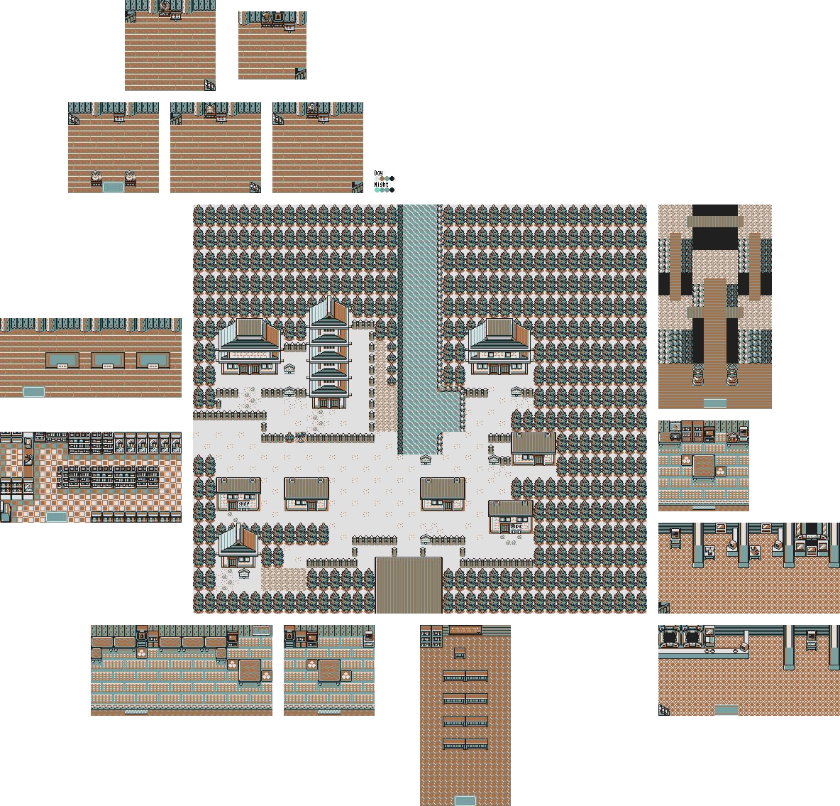 Download Pokémon Gold / Silver - Pokemon Gold Silver Spaceworld 97 Maps ...