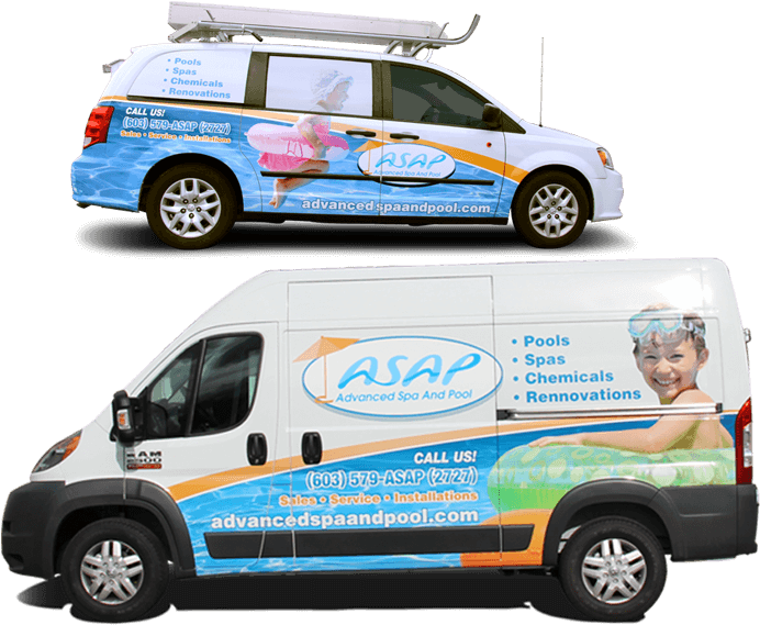 Download Asap Vans Fleet Vehicles Wrap - Compact Van PNG Image with No ...