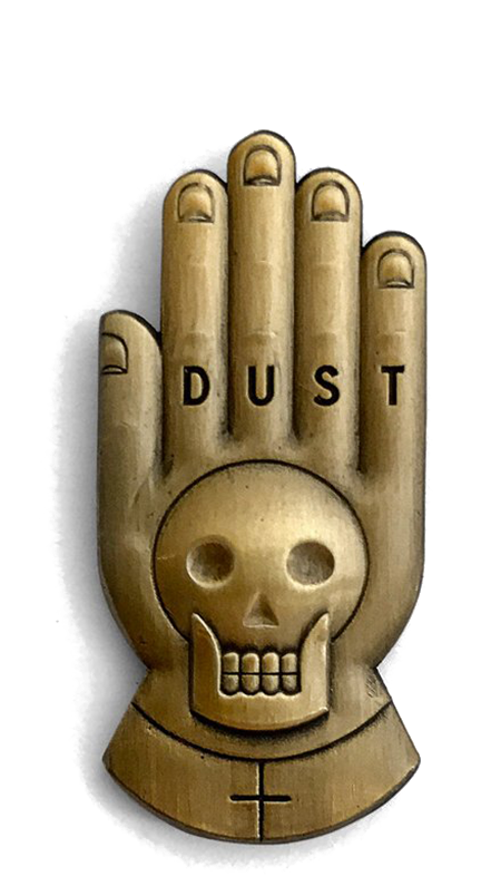 Download Sculpted Brass Dust Pin - Brass PNG Image with No Background ...