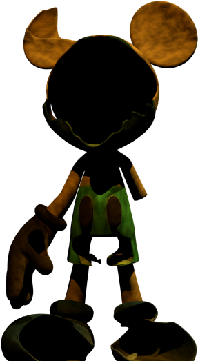 Withered Pn Mickey Full Body - Discovery Island - Free Transparent PNG ...