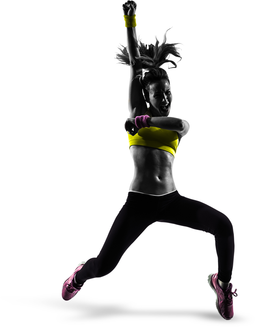 Download Female Exercise Image - Running PNG Image with No Background ...