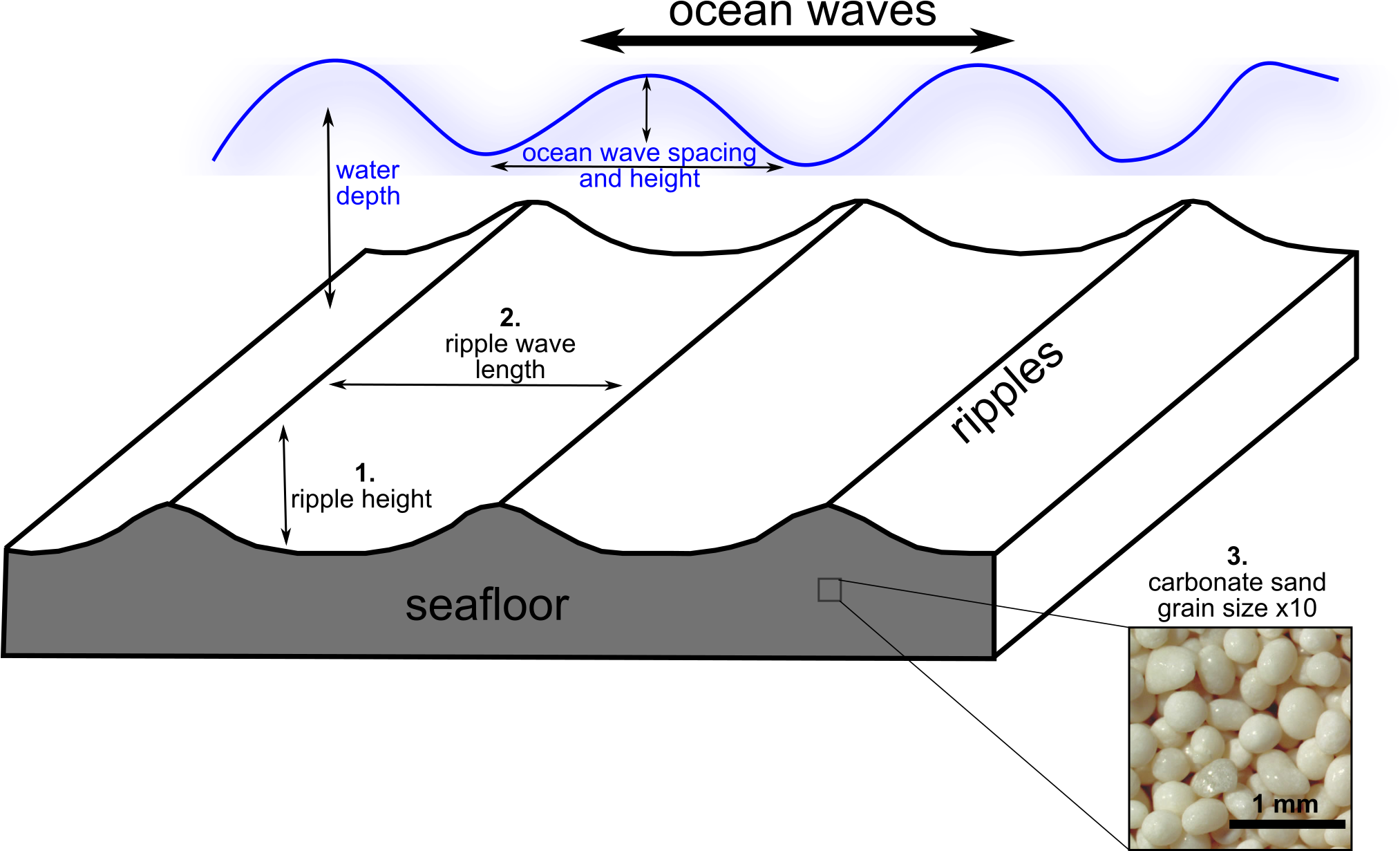 Download This Diagram Shows What Components Of A Wave Ripple - Drawing ...