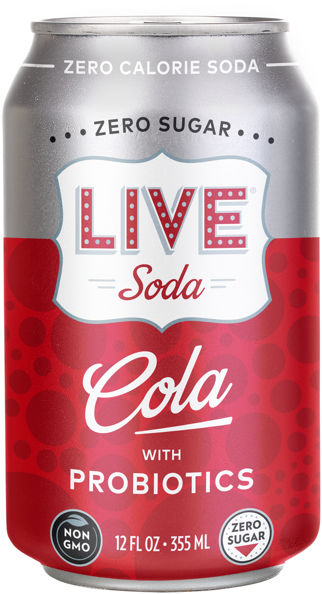 Download Live Ps Can Cola - Live Soda Cola With Probiotics PNG Image ...