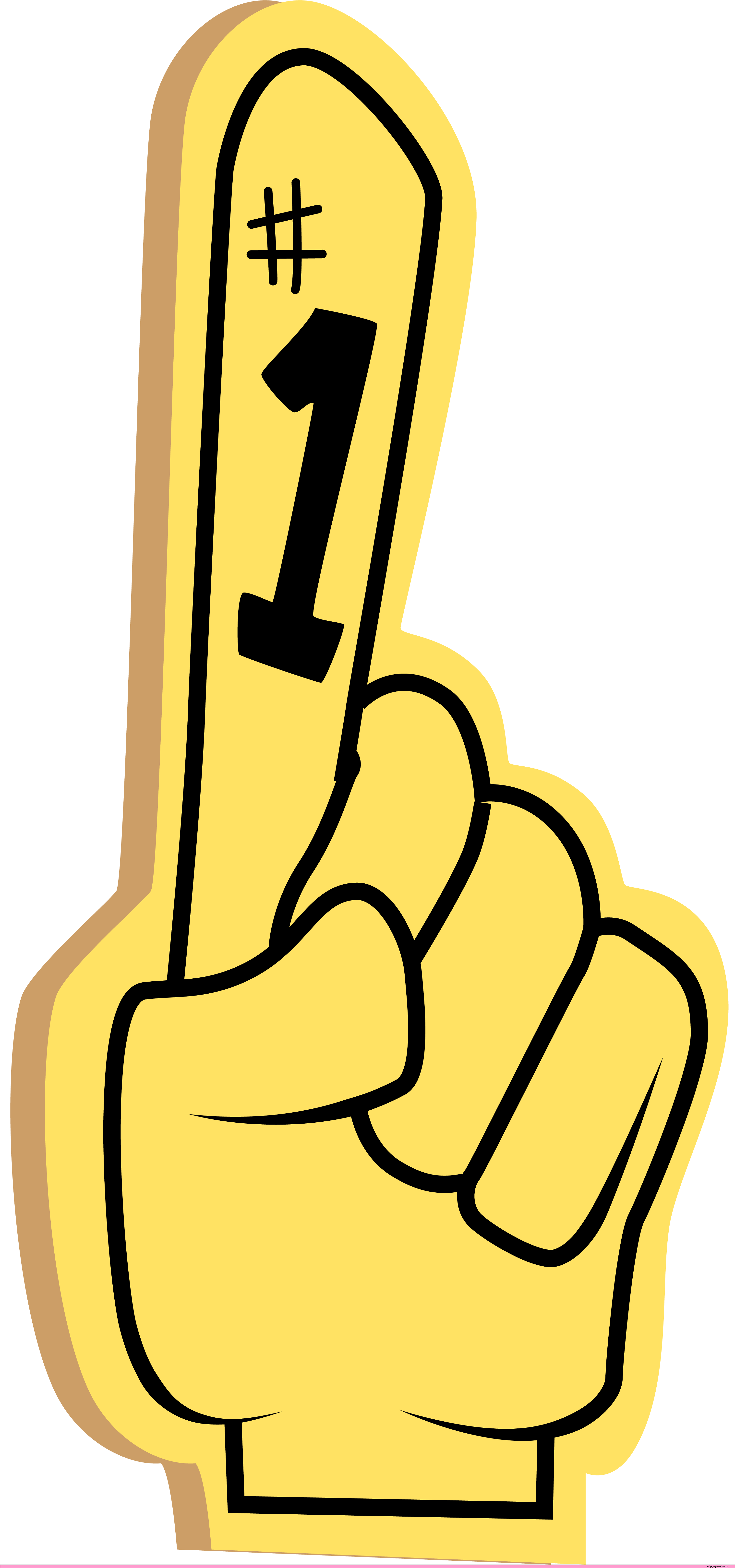 Download Clip Art Download 1 Vector Foam Finger - Foam Finger ...