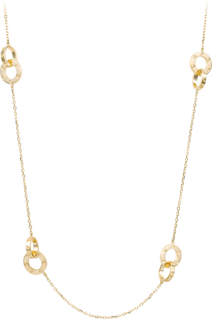 Love Necklaceyellow Gold - Cartier Long Love Necklace - Free ...
