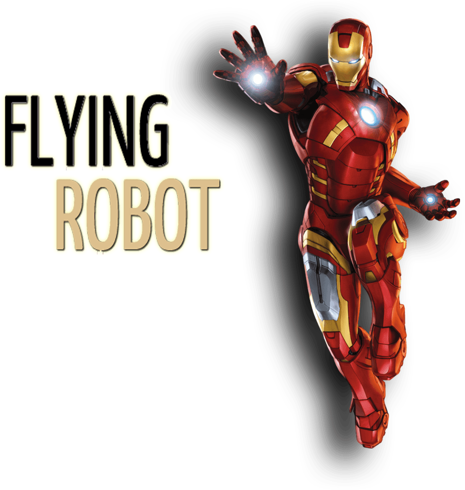 Download Flying Robotics More Details - Fathead Iron Man Avengers PNG ...