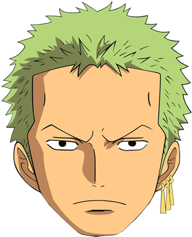 Download Cartoon Faces, Anime One, Geek Out, Zoro, Chopper, - Head ...