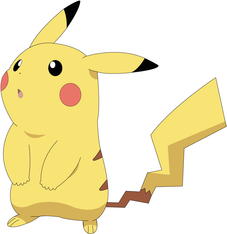 Download Pikachu Vector By Ruki-makino - Pikachu Vector Back PNG Image ...