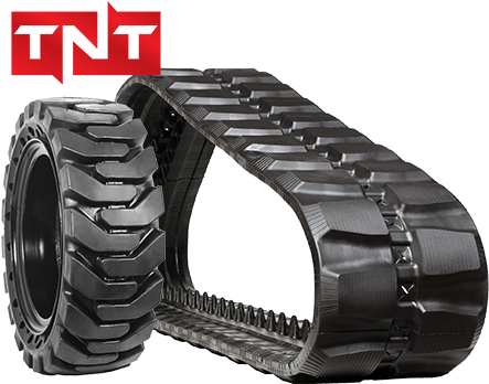 Tnt Tracks, Tires, And Undercarriage - R4 Pattern Skid Steer Solid Tire ...