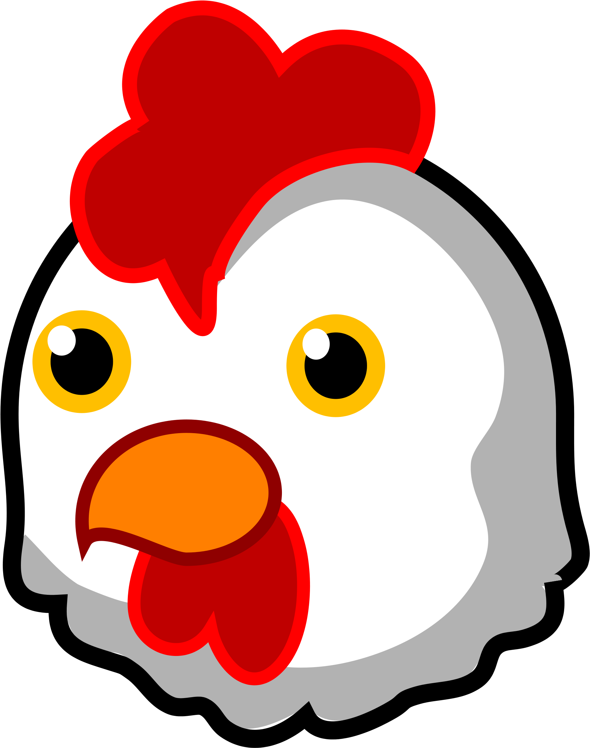 Chicken Head Png - Chicken Icon - Free Transparent PNG Download - PNGkey