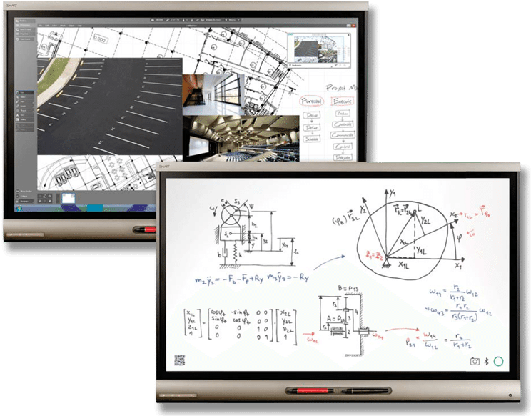 Download And For Business - Smart Iq Pro Whiteboard Page PNG Image with ...