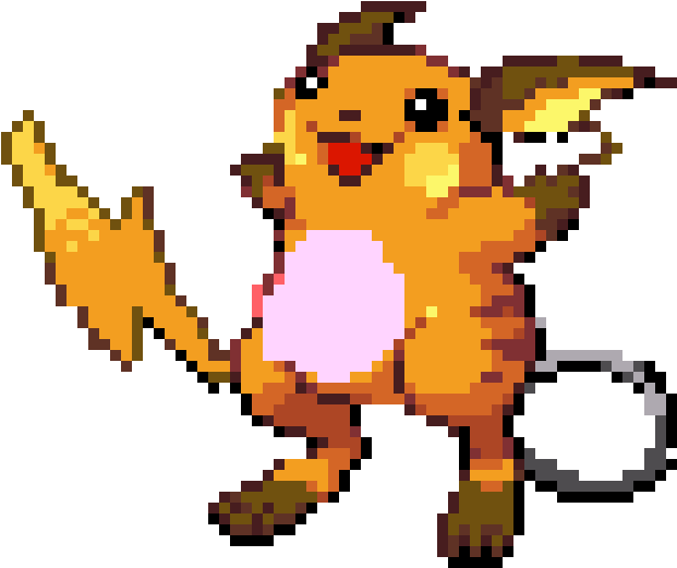 Download Raichu - Pixel Raichu PNG Image with No Background - PNGkey.com
