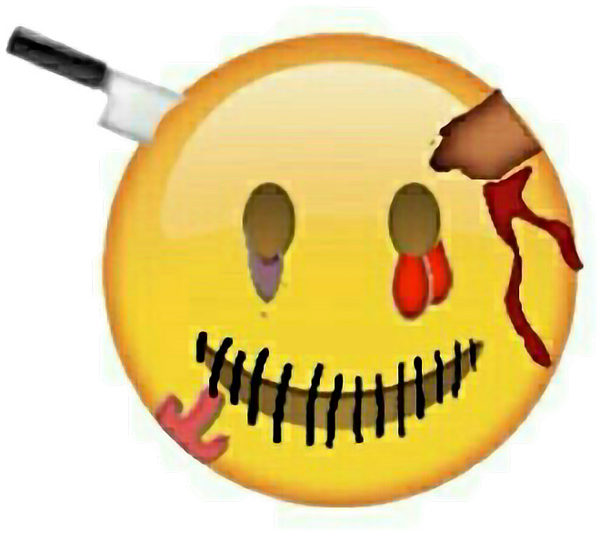 Kill Killer Emoji Sticker Sesusa Png Emoji Killer - Kill The Emoji ...