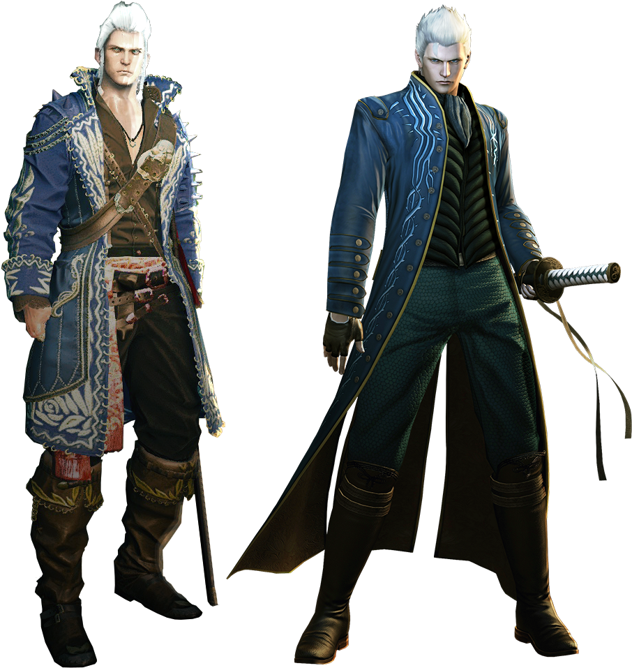 Vergil Png New Street Fighter Duel Devil May Cry Event Adds Nero And